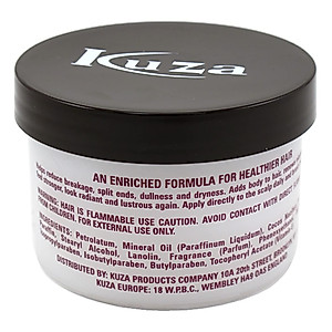 Kuza Coconut Oil Conditioner Hair Dressing 8 Oz