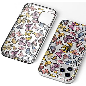 Casely iPhone 13 Pro Max Case | Free Spirit | Rainbow Butterfly Case Design Compatible Only with iPhone 13 Pro Max (Classic Collection)