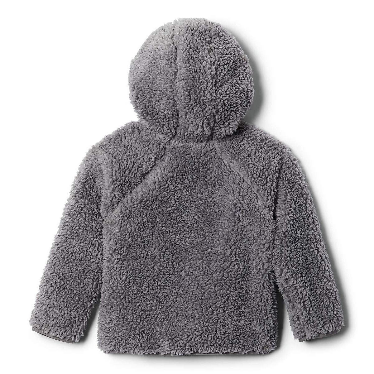 Columbia Toddler Boys Foxy Baby Sherpa Full Zip, City Grey/Columbia Grey, 3T