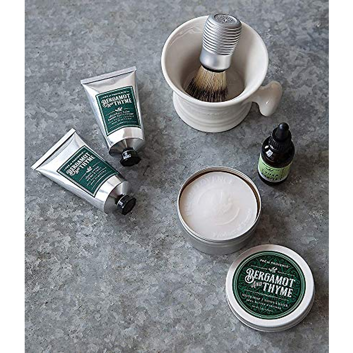 Pre de Provence Shea Butter Enriched Men's After Shave Balm, 2.5 Ounce - Bergamot & Thyme (Packaging may vary)