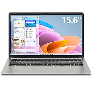 SGIN Laptop 15.6 Inch, 4GB RAM 128GB SSD Laptops Computer with Intel Celeron Quad Core Processor(up to 2.6 GHz), Intel UHD Graphics 600, Webcam, Mini HDMI, 2.4G/5GHz WiFi, 2*USB3.0, BT 4.2
