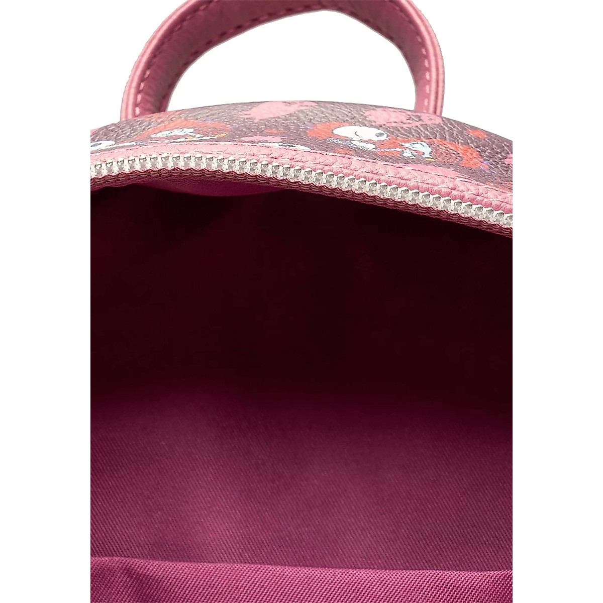 Loungefly The Nightmare Before Christmas Jack and Sally Hearts Mini Backpack