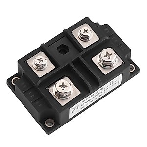 400A 1600V Single-Phase Diode Bridge Rectifier,Acogedor High Power 4 Terminals Singe Phase Bridge Rectifier Module