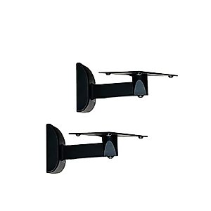 OrangeAudio Wall Bracket for KEF LS50 Meta and LS50 Wireless II, Black (MB01)