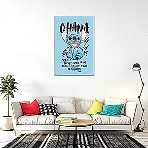 Lilo & Stitch - TV Show Poster (Ohana Means Family) (Size: 24" x 36")