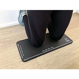 Sargoby Fitness Yoga Knee Pad 0.6 inch Thick Pilates Yoga Knee Pads Cushion to Provide support to knee cushion pilates Elbows Forearms & Wrists Workout Knee Pads