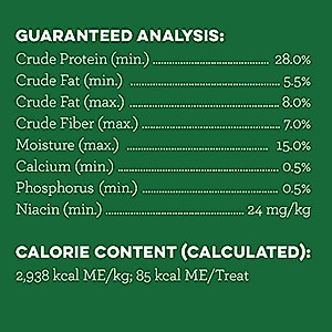 GREENIES Grain Free Regular Natural Dog Dental Care Chews Oral Health Dog Treats, 27 oz. Pack (27 Treats)