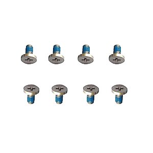 Ittecc Bottom Case Screws Set Replacement for White 13" A1342 MC207 MB207 MC516 MB516 Set of 8