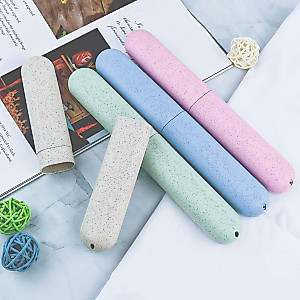 4 Packs Portable Travel Toothbrush Case Breathable Travel Toothbrush Holders Bulk Toothbrush Holder for Travel Camping Home School Toothbrush Travel Container for Business Trip Toothbrush Cover