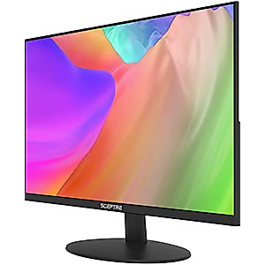 Sceptre IPS 24-Inch Computer LED Monitor 1920x1080 1080p HDMI VGA up to 75Hz 300 Lux Build-in Speakers 2021 Black (E249W-FPT)