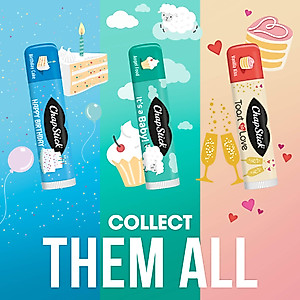 Chapstick Party Favor Lip Balm Gift Pack Toast to Love 10 Sticks 0.15 oz Each