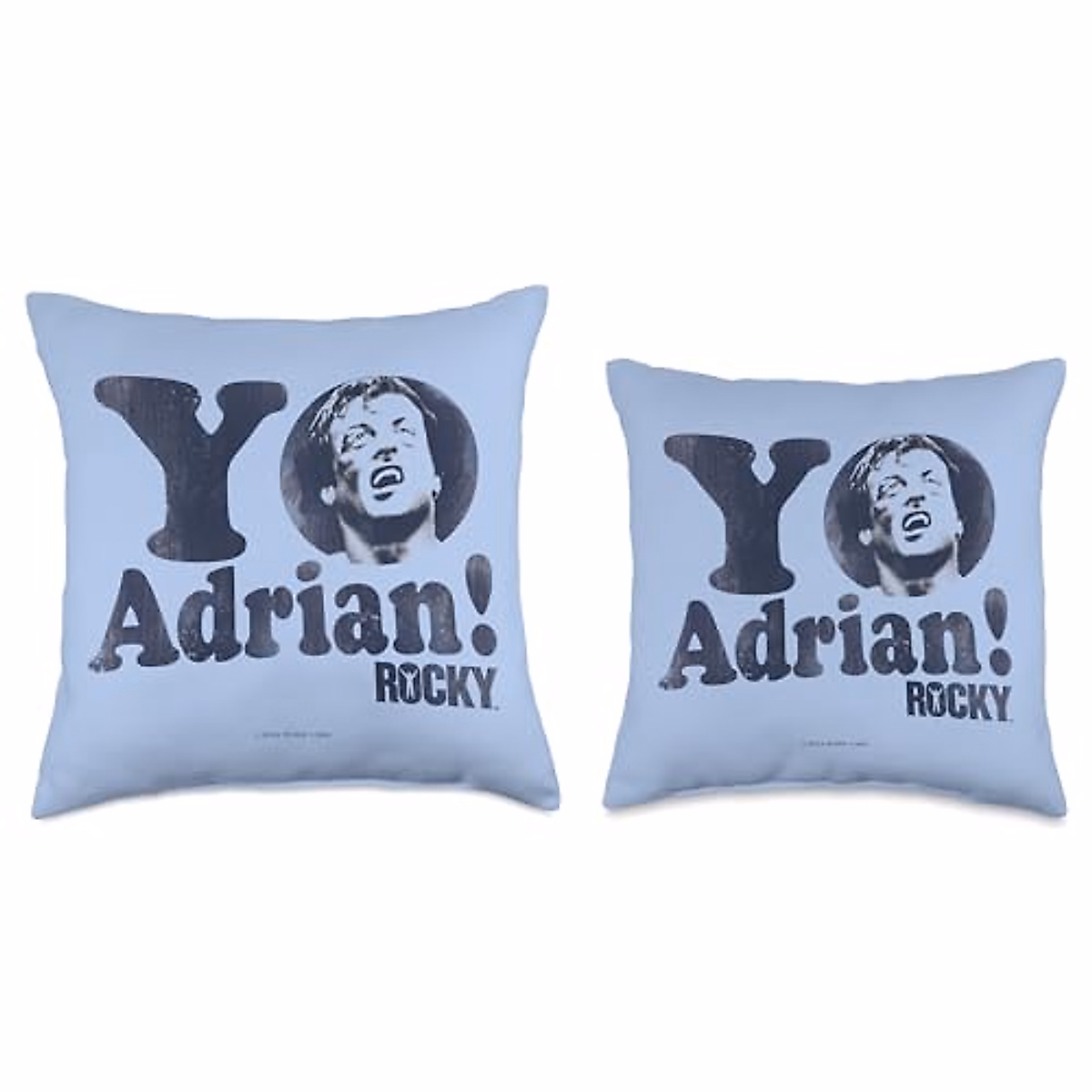 Rocky Yo Adrian Throw Pillow, 16x16, Multicolor