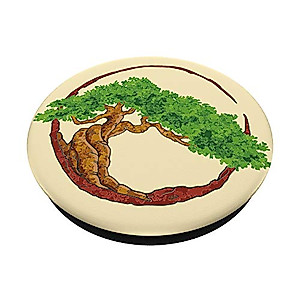 Japanese Chinese Asian Zen Bonsai Tree PopSockets Swappable PopGrip