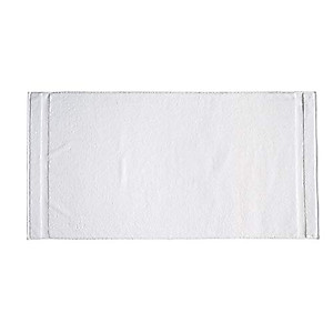 AmazonCommercial Premium 100% Cotton Bath Towel Set - Pack of 6, 27 x 54 Inches, 600 GSM, White
