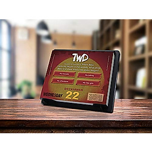 2021 AMC The Walking Dead® Daily Trivia Challenge Boxed Daily Calendar