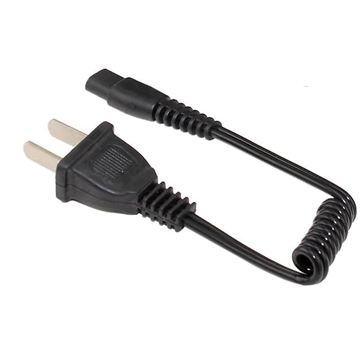 Stun Gun Charger Cord Compatible with VTS-T03, VTS-195; Police 305, Police 928-58, Avenger, Guard Dog Security, Jolt, Stun Master and Most Other Stun Guns (One Long and one Short)