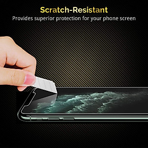 UNBREAKcable Screen Protector for iPhone 11 Pro Max iPhone Xs Max 2-Pack 6.5", Double Defense 9H Hardness HD Tempered Glass Screen Protector for iPhone 11 Pro Max/Xs Max with Easy Installation Frame,UBMU153