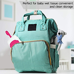 ARTIBETTER Baby Wipes Dispenser Travel Wipes Case Baby Wipes Holder Reusable Wipe Pouch Portable Tissue Case