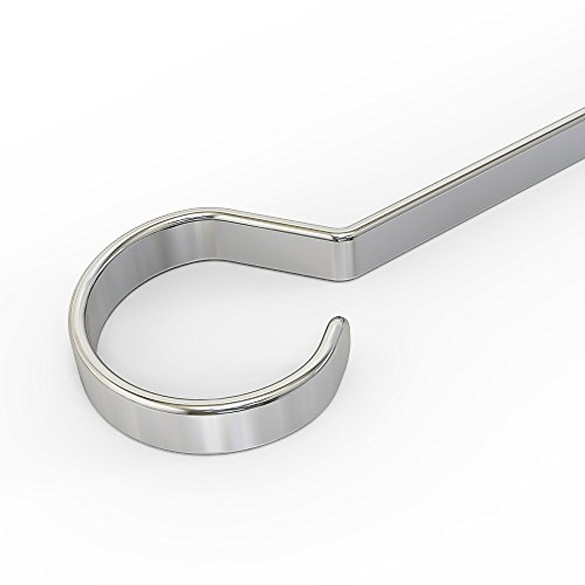 MASTER COOK Skewers 12" Flat Kabob Stainless Steel BBQ Set, Reusable Sticks, Sliver, Skewers For Grilling