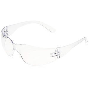 Condor Clear Safety Glasses, Wraparound
