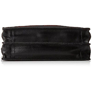 Derek Alexander EW Flap Organizer, Black/Red, One Size
