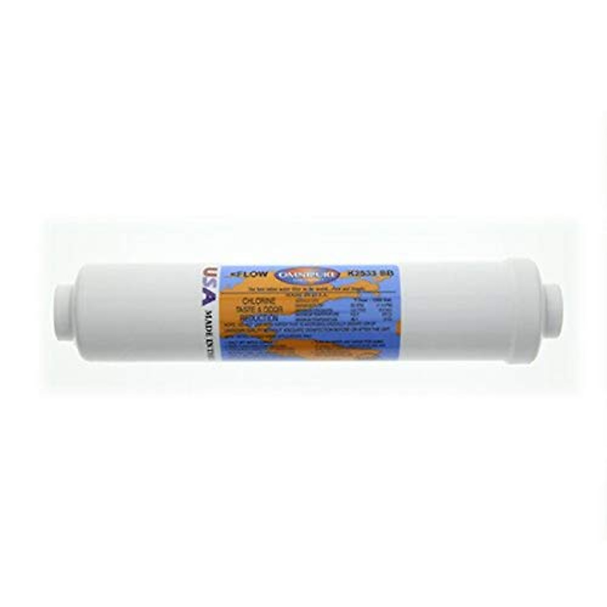 Omnipure K2533BB Inline GAC Filter Cartridge