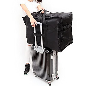 Arxus Large Duffel Bag, 120L Waterproof Carry on Weekend Overnight Storage Bag Over Luggage for Airline, Travel, Camping, Moving