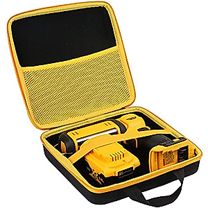Khanka Hard Carrying Tool Case Replacement for DEWALT 20V MAX XR Brushless Drill/Driver DCD791B / DCD991B