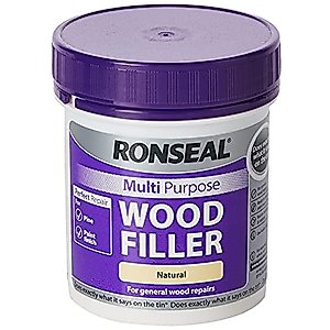 Ronseal RSLMPWFN250G 250g Natural Multi-Purpose Wood Filler Tube