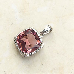 ZHUDJ Zultanite Pendant Sterling 925 Silver Sultanite Color Change Fine Jewelry Women Party Wedding