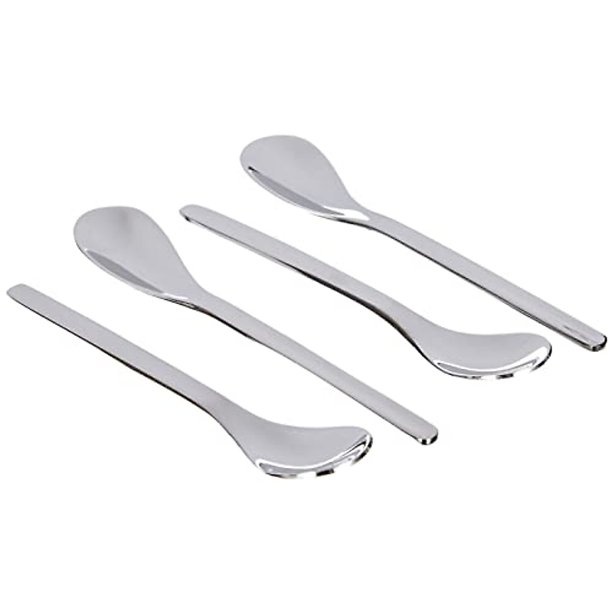 Coffee Passion Espresso Spoon Set of 4 by Villeroy & Boch - 18/10 Stainless Steel - Dishwasher Safe - 4 Inches