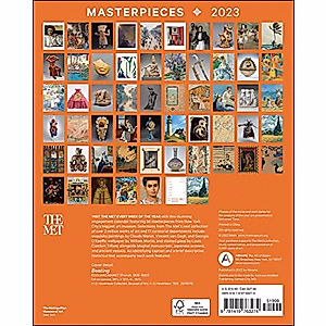 Masterpieces 12-Month 2023 Engagement Calendar