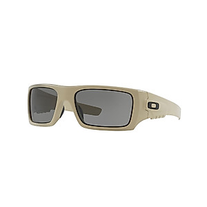 Oakley Men's OO9253 Det Cord Rectangular Sunglasses, Desert Tan, 61 mm