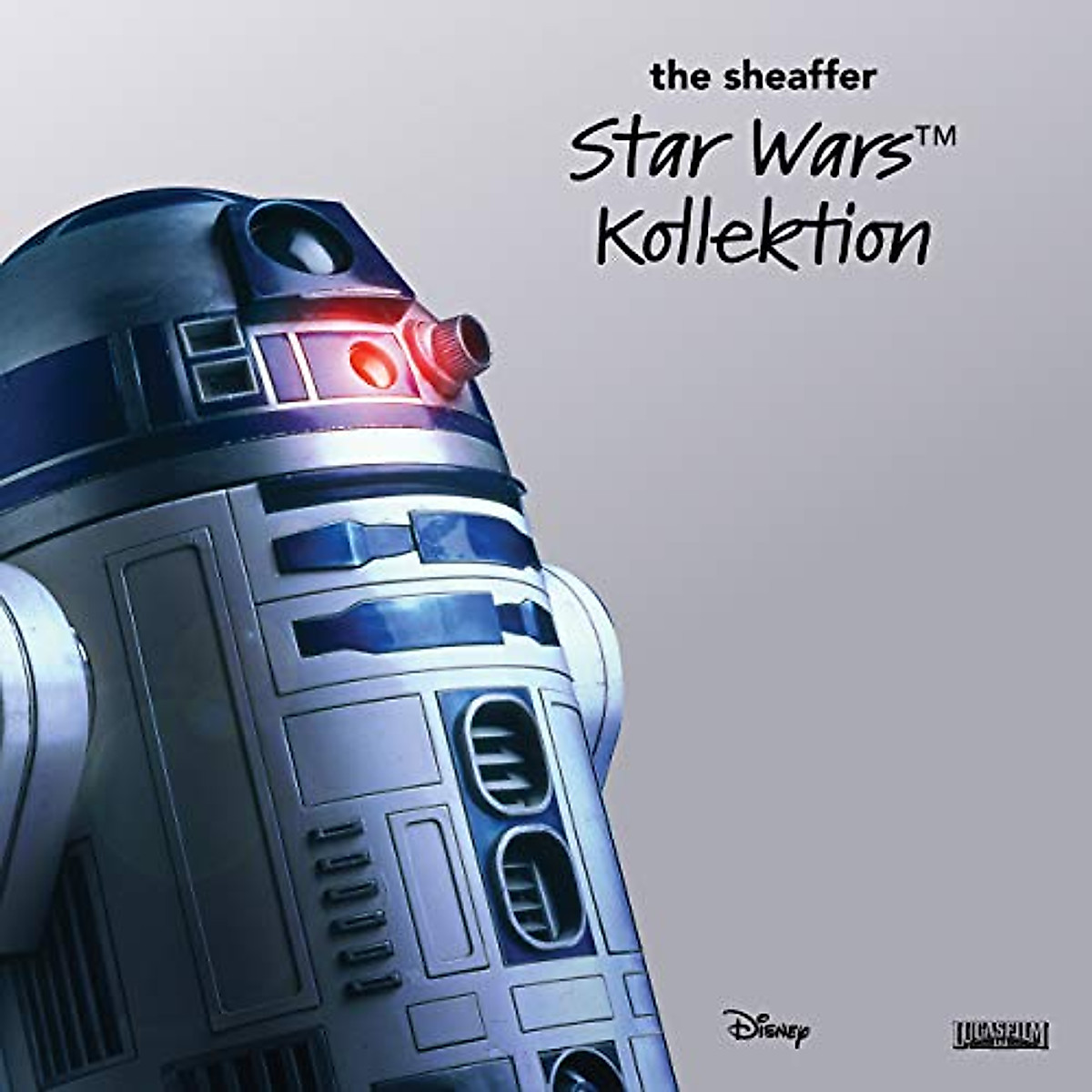 Sheaffer Pop Star Wars R2-D2 Fountain Pen with Chrome Trim and Medium Nib