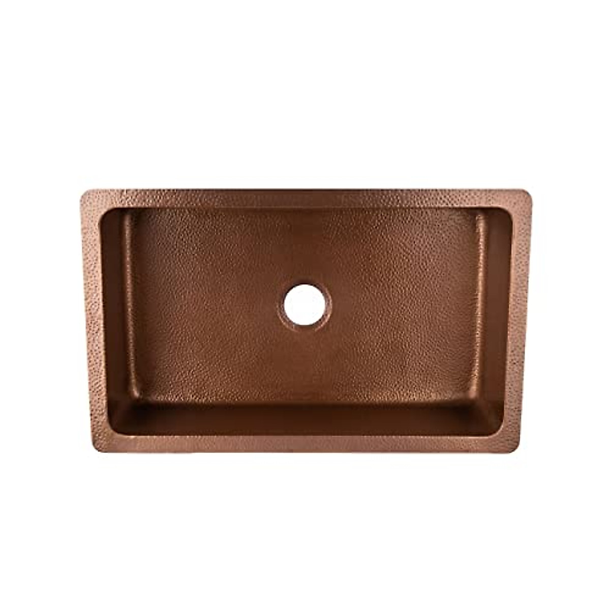 Vintage Tub & Bath 36 Inch Copper Single Bowl Apron Farmhouse Sink