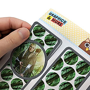 The Lord of The Rings Legolas Character Set of 3 Glossy Laminated Bookmarks