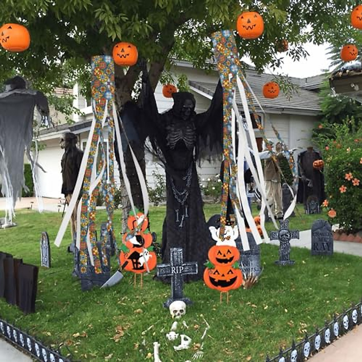 Mexican Talavera Ceramic Tile Halloween Windsocks Flag 59 Inch Flag Wind Socks Outdoor Hanging Decoration Halloween Decorations Halloween Decor Outdoor For Home Yard Patio Lawn Garden