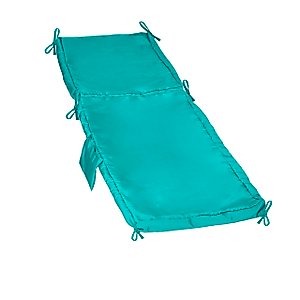 FSJITF Outdoor Chaise Lounge Cushion Cover 72"x21"x3.5",Rain-Proof,Fade Resistant 1600h,for Patio Replacement Cushion Cover,Note: Only Covers-Foam Not
