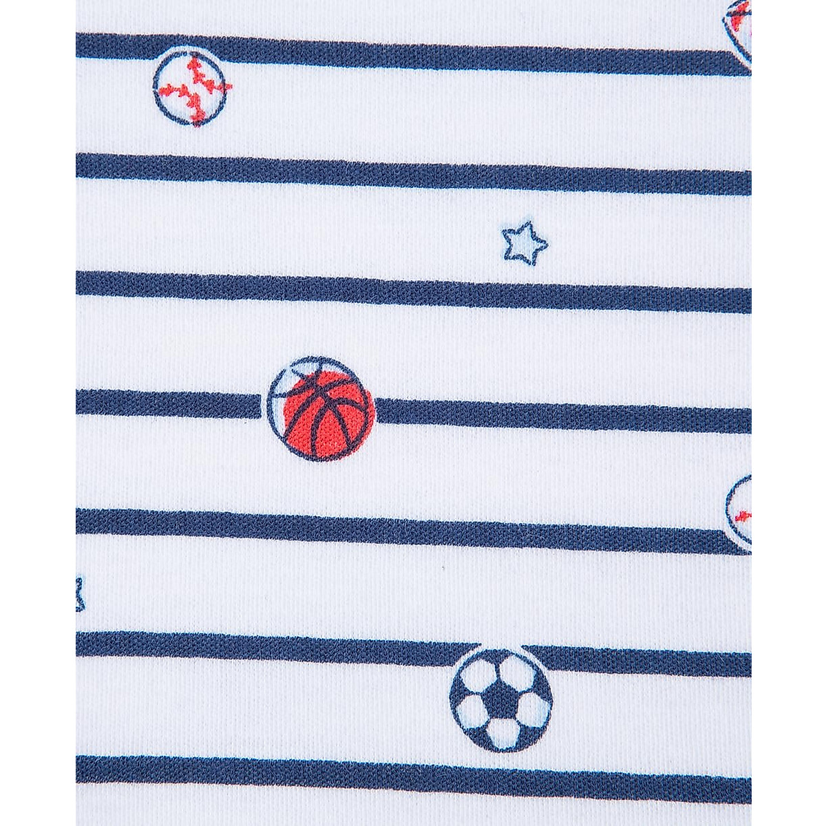 Little Me Clothes for Baby Boys' Sports Star Swaddling Receiving Blanket, 30 x 27 Inches