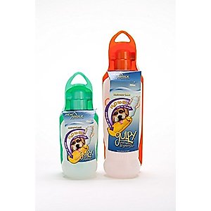 Gulpy Pet Water Dispenser 2 Pack 20oz and 10oz (colors may vary)