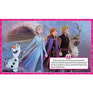 Disney Frozen and Frozen 2 Elsa, Anna, Olaf, and More! - Me Reader Electronic Reader and 8-Sound Book Library - PI Kids