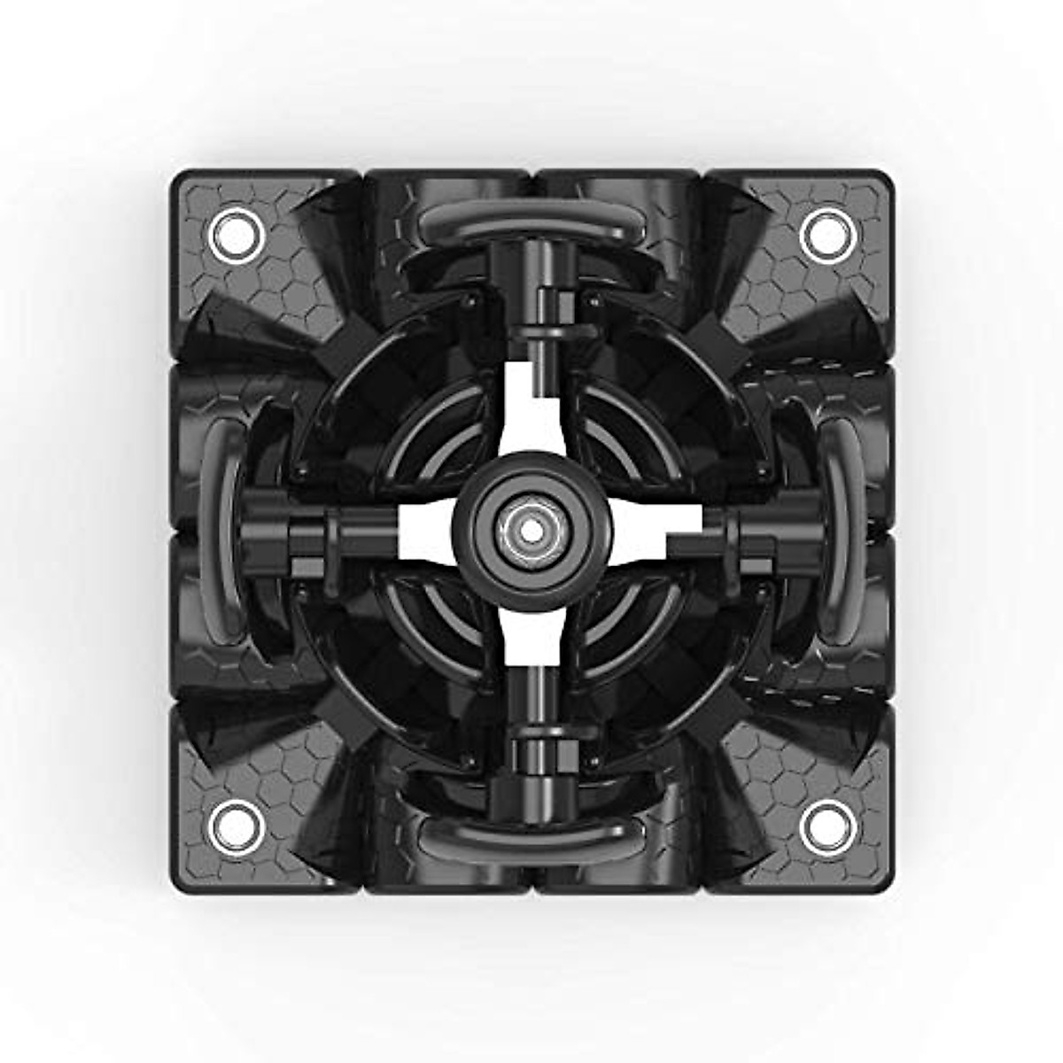 GAN 460 M Magnetic 4x4 Speed Cube, Magnets 4x4 IPG Honeycomb Surface 40°/25° Corner-Cutting 3D Puzzle Fidget Cube Stress Relief Toy Games for Adults and Kids