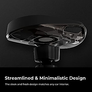 PITAKA Magnetic Car Phone Holder Mount for iPhone 14/13 Series & MagEZ Case 2 for Galaxy S22 Series [MagEZ Car Mount Lite] Compatible with MagSafe (Non-Charging Version) - Air Vent