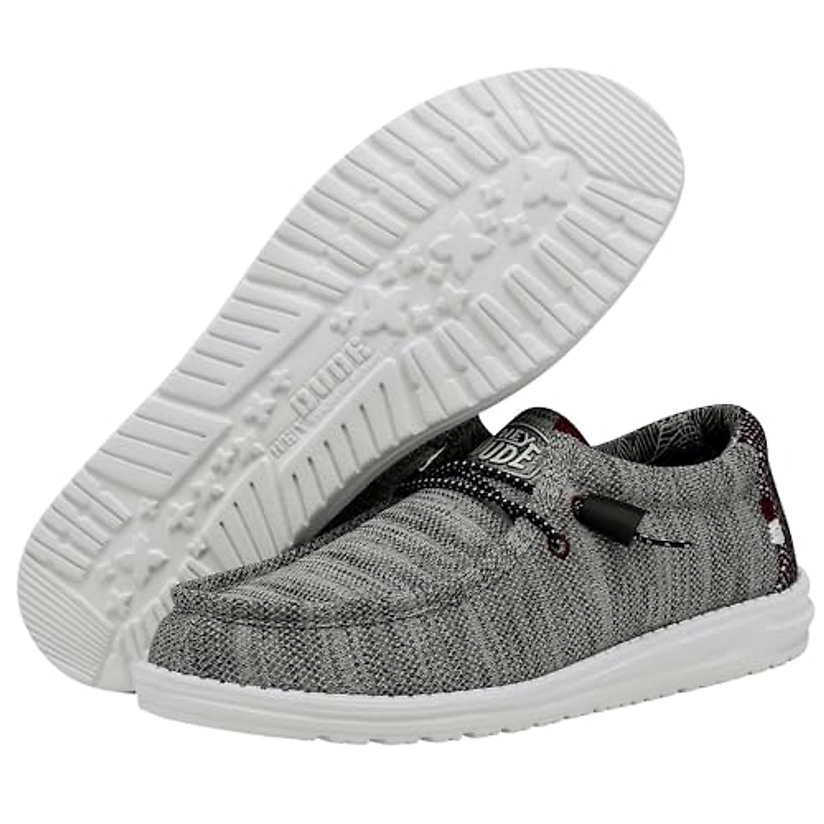 Hey Dude Men's Wally Sox Stitch Orion Blue Size 11| Men's Loafers | Men's Slip On Shoes | Comfortable & Light-Weight