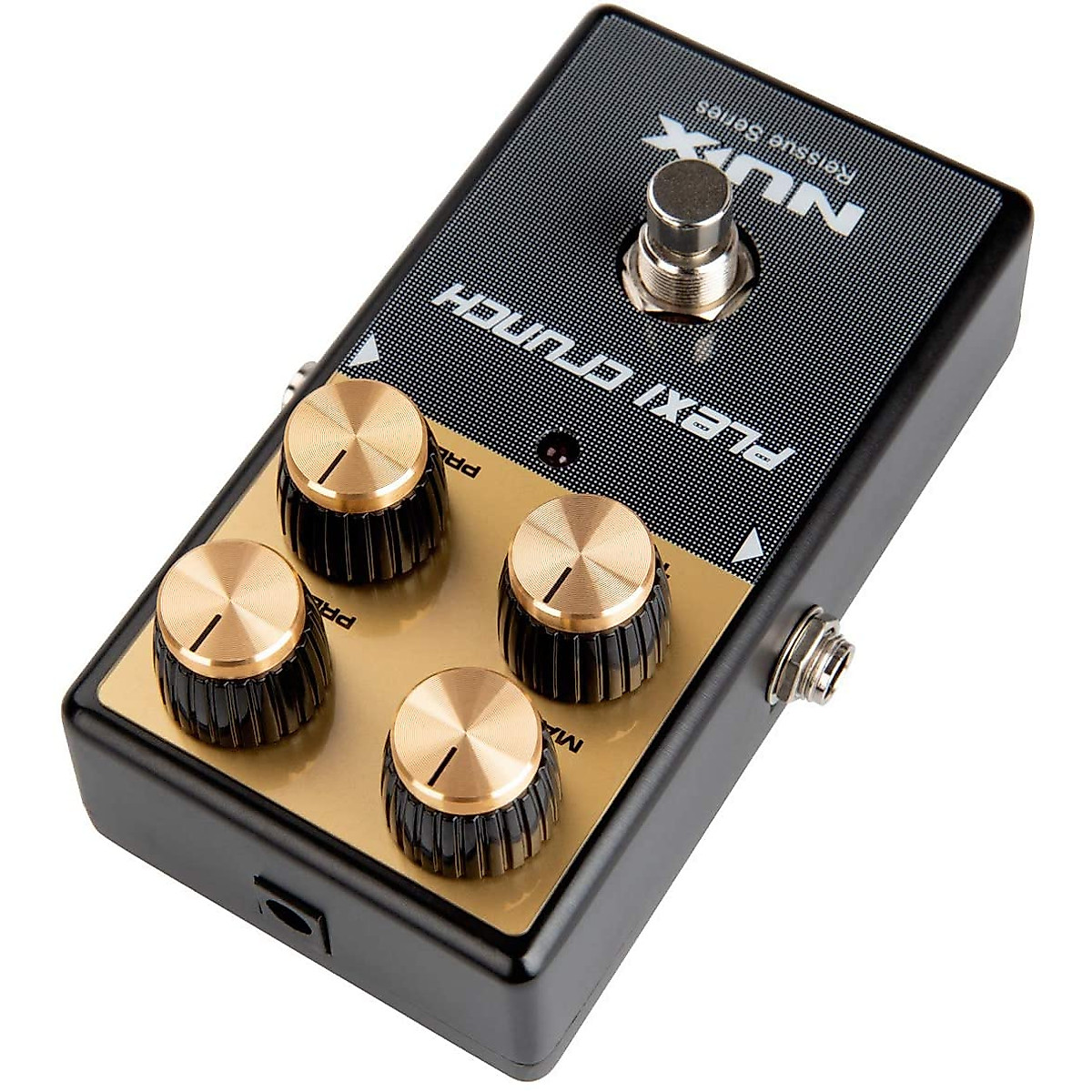 Briskdrop NUX Plexi Crunch Distortion Pedal Bundle with Power Supply Golden plexicrunch-psu 0