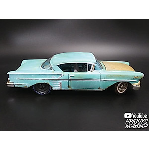 AMT 1958 Chevy Impala Hardtop Ala Impala 1:25 Scale Model Kit