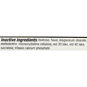 Extra Strength Gas Relief, Simethicone 125mg, 96 Chewable Tablets, Cherry Creme Flavor By Equate, Compare to Extra Strength Gas-X