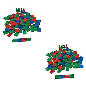 Tofficu Kids Educational Toys Wooden Stamps 2 Sets Home Edition Stamp Game for for Wood Stamps for 3 Year Old Boys Wooden Puzzle Newborn Number Kidcraft Playset Kids Wooden Toys