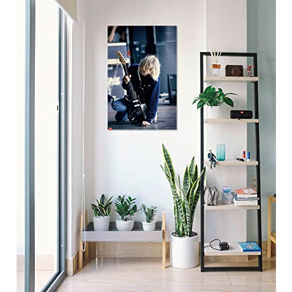 Nirvana - 3 Piece Music Poster Set (Logo/Smiley, Kurt, Krist & Dave, Kurt Live On Stage) (Size: 24" x 36" each)