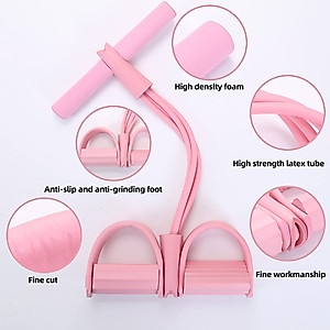 Yoga Mat Set for Beginners,Yoga Mat with Carrying Strap,Yoga Blocks 2 Pack with Yoga Strap,Yoga Ball,Ankle Puller,11-Piece Yoga Kits and Sets for Beginners,Yoga Starter Kit for Women Men (Pink)